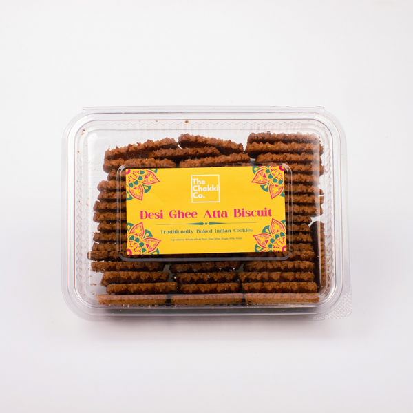 Buy Desi Ghee Atta Biscuits – Traditional Whole Wheat Cookies | The ...
