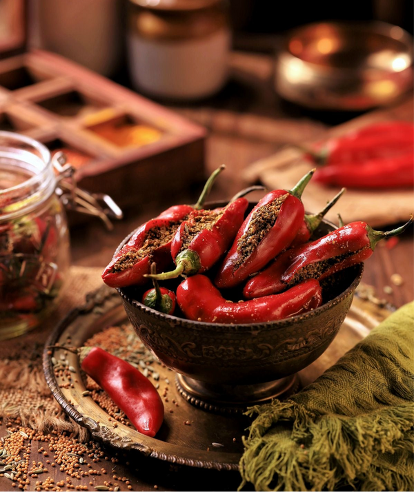 Buy Red Chilli Pickle – Homemade & Spicy Achar | The Chakki Co.