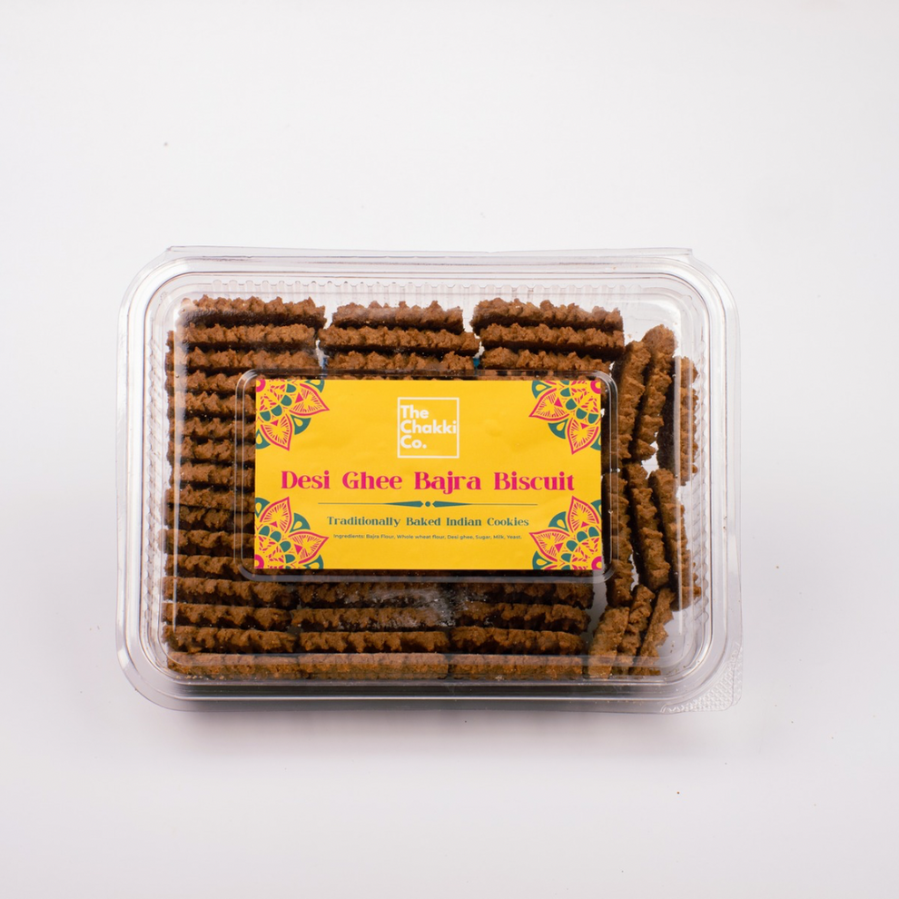 Buy Desi Ghee Bajra Biscuits – Healthy and Wholesome | The Chakki Co.